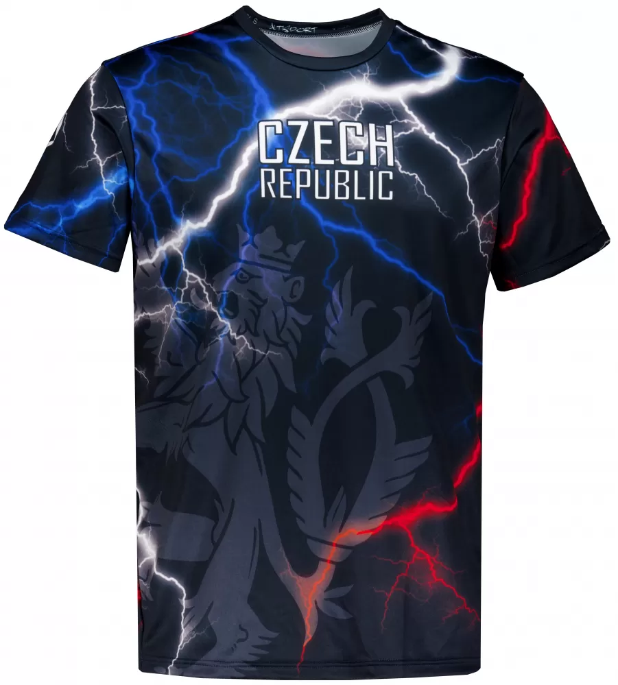 Funkčné mužské funkčné t -shirt prémiu ALTISPORT VOJ/ALM118TR01 BLESK ...