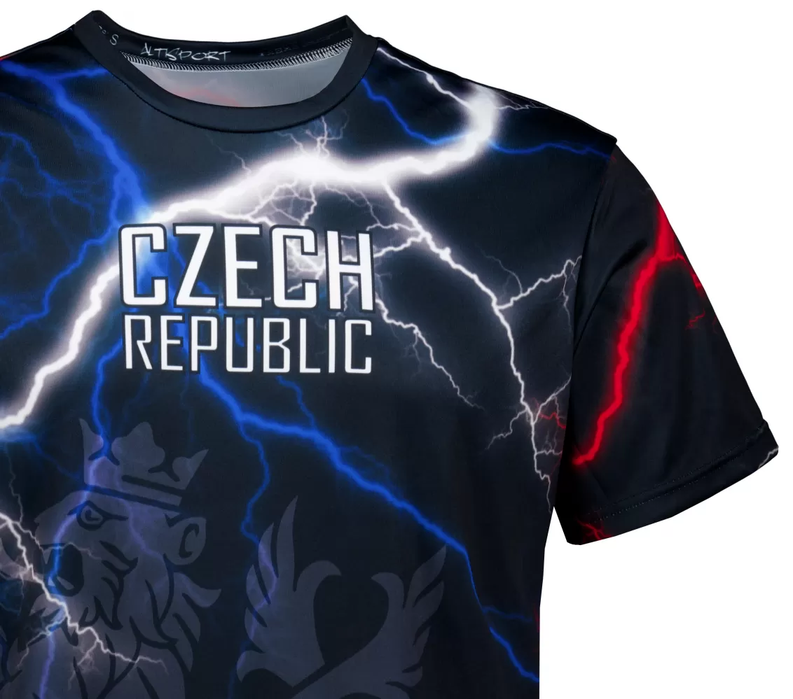 Funkčné mužské funkčné t -shirt prémiu ALTISPORT VOJ/ALM118TR01 BLESK ...