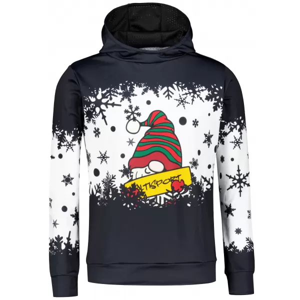 Pánska prémiová vianočná mikina ALTISPORT VOJ/ALMVN2MI01 ŠKRIATOK ...