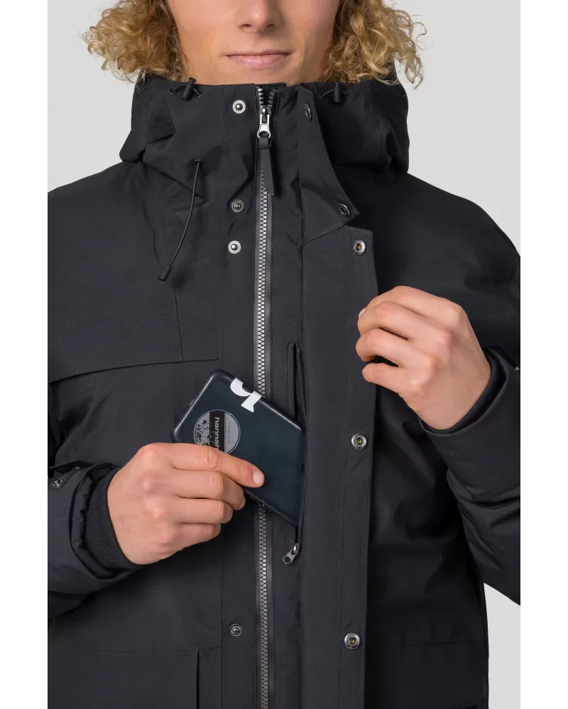 Pánska bunda HANNAH NORTHPOLE ANTHRACITE veľkosť: XXXL : ALTISPORT.sk