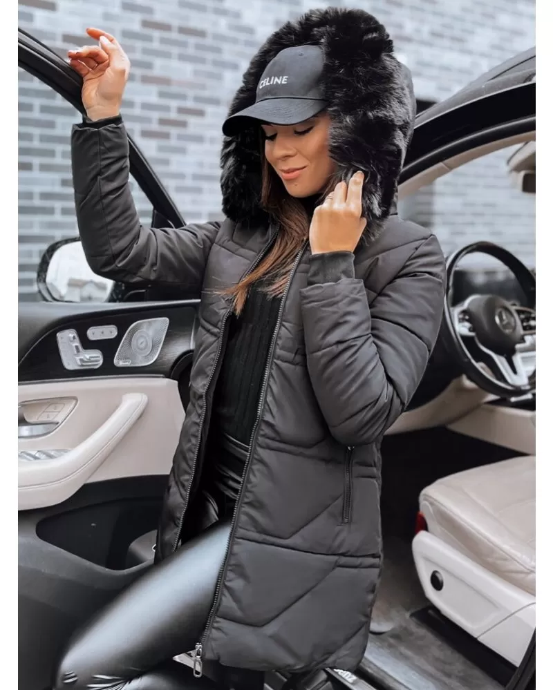 Dámska zimná bunda DSTREET Nexus TY3989 čierna veľkosť: L : ALTISPORT.sk